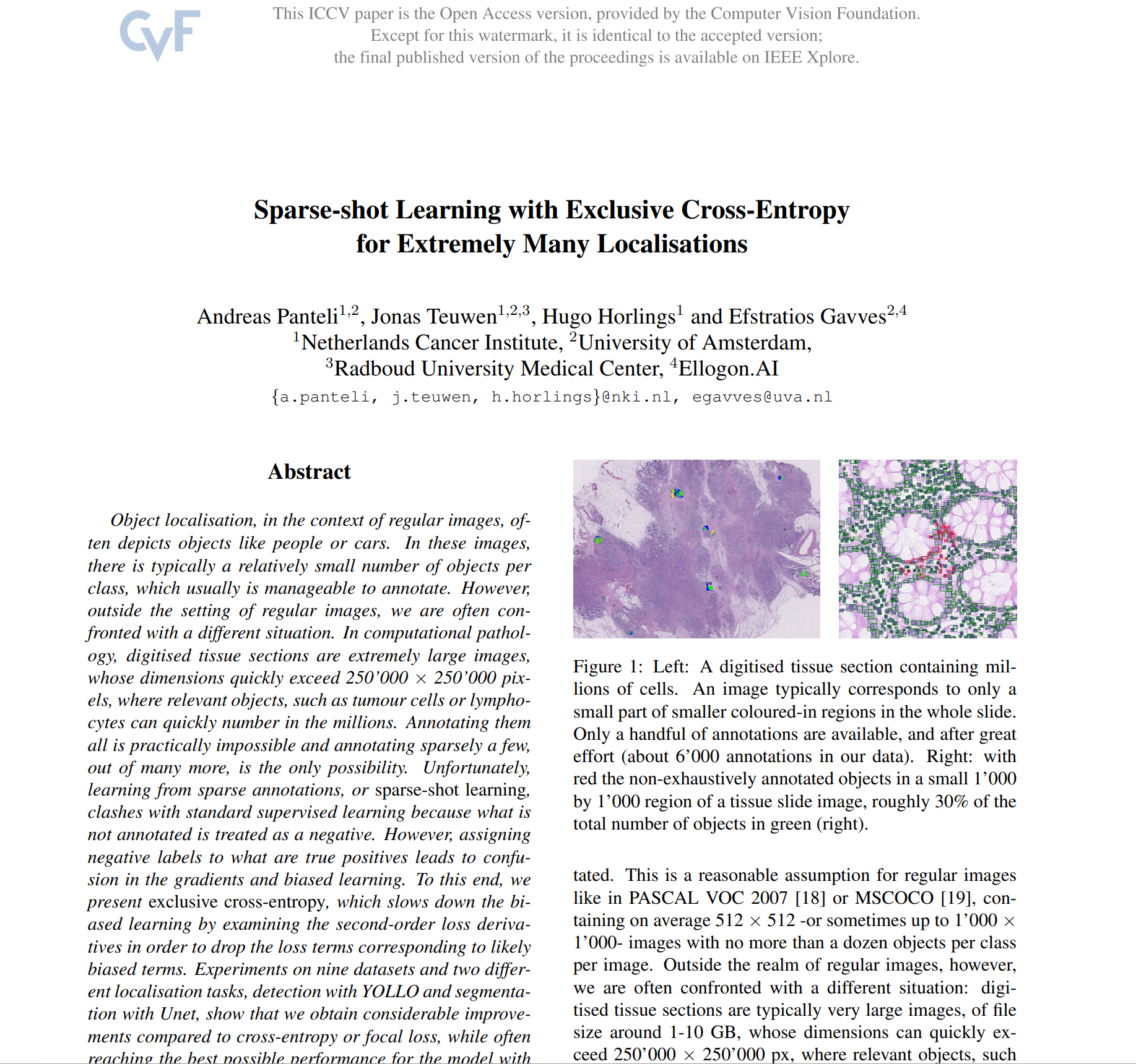 Sparse-Shot Learning With Exclusive Cross-Entropy for Extremely Many ...